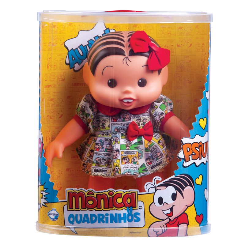 Boneca - Mônica Quadrinhos - 34 cm - Turma da Mônica - Multibrink - Ri ...