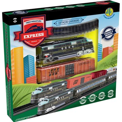 Trem Express - Série Premium - DTC - Ri Happy Brinquedos