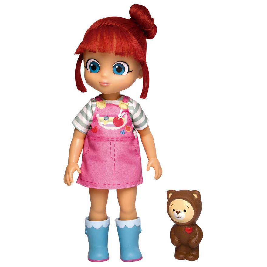 Boneca - Rainbow Ruby com Urso - Novabrink - PBKIDS