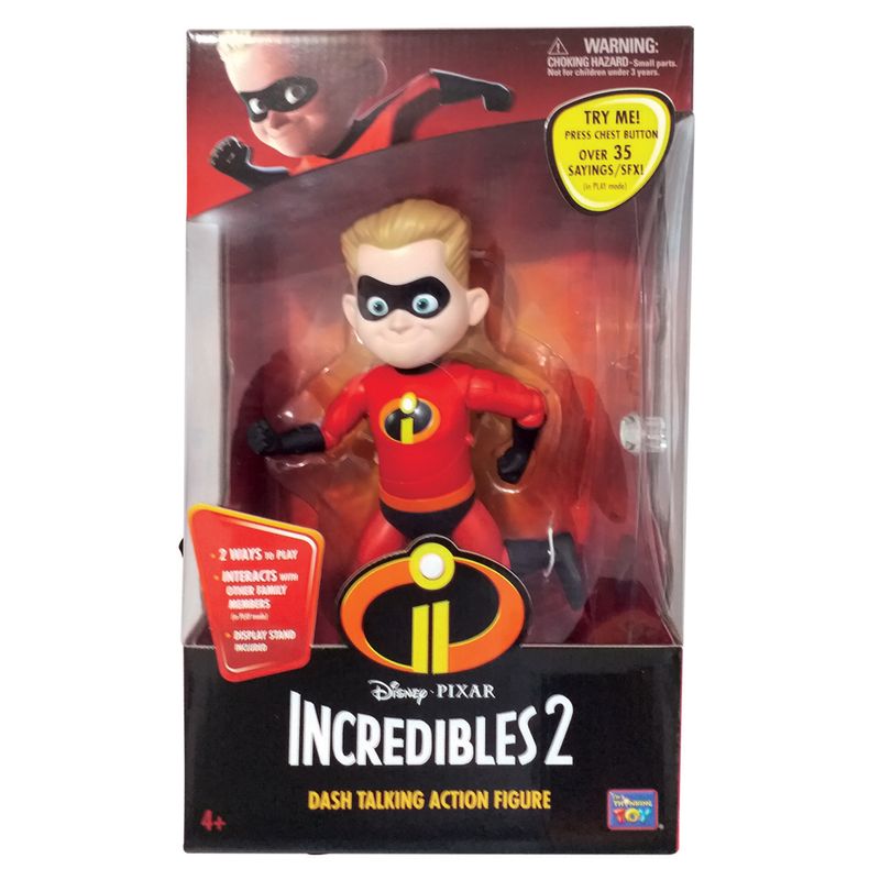 Boneco Articulado com Som - Disney - Os incríveis 2 - Flecha - Toyng ...