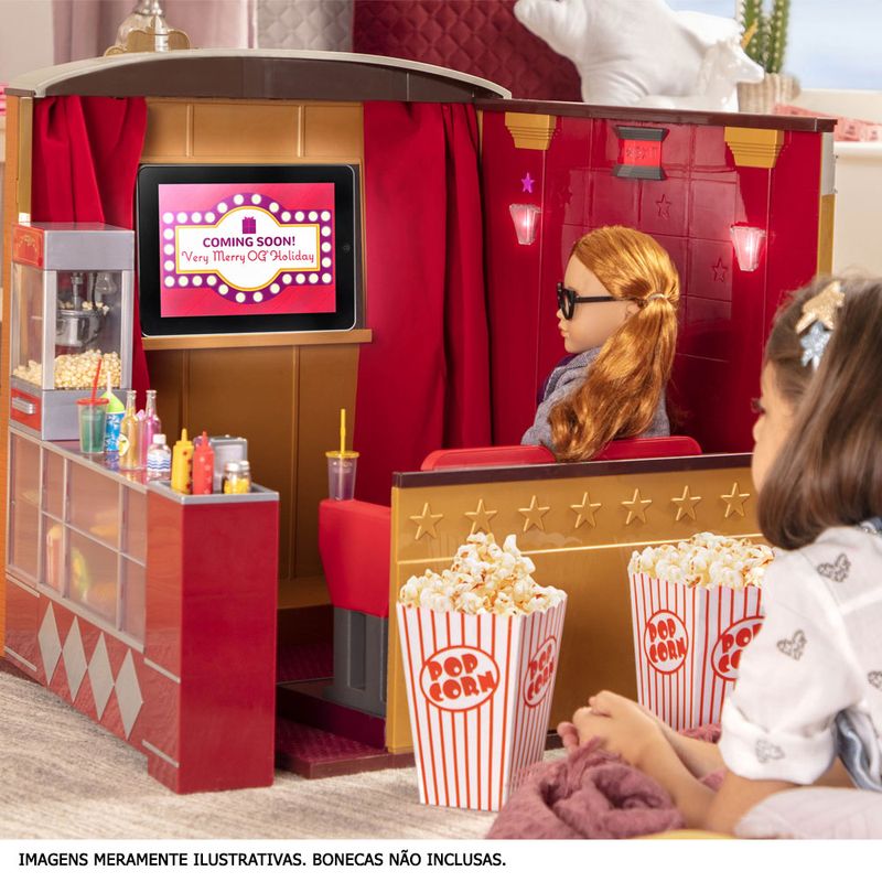 Acessórios de Bonecas - Our Generation - Cinema para Boneca - Ri Happy ...